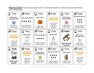 Halloween trick or_treat_game[1] | PDF