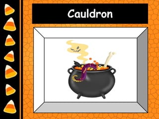 Halloween vocabulary | PPTX