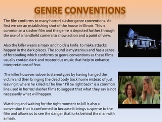 Halloween whole film analysis | PPT