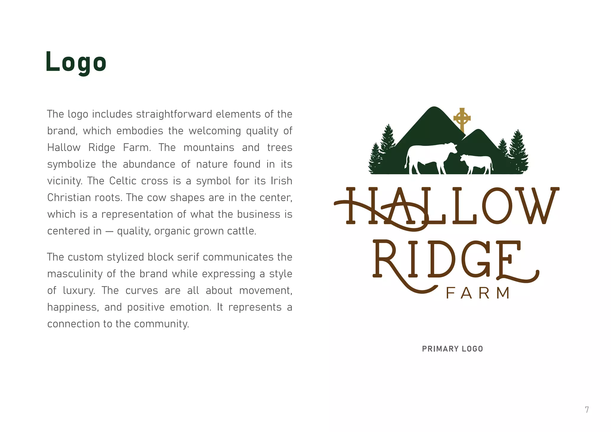Hallow Ridge Farm Brand Guide | PDF | Land and Farms | Real Estate