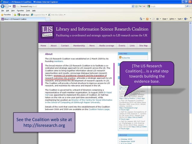 Student experience: LIS research perspective | PPTX