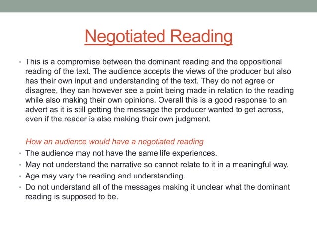 Hall’s reception theory | PPT