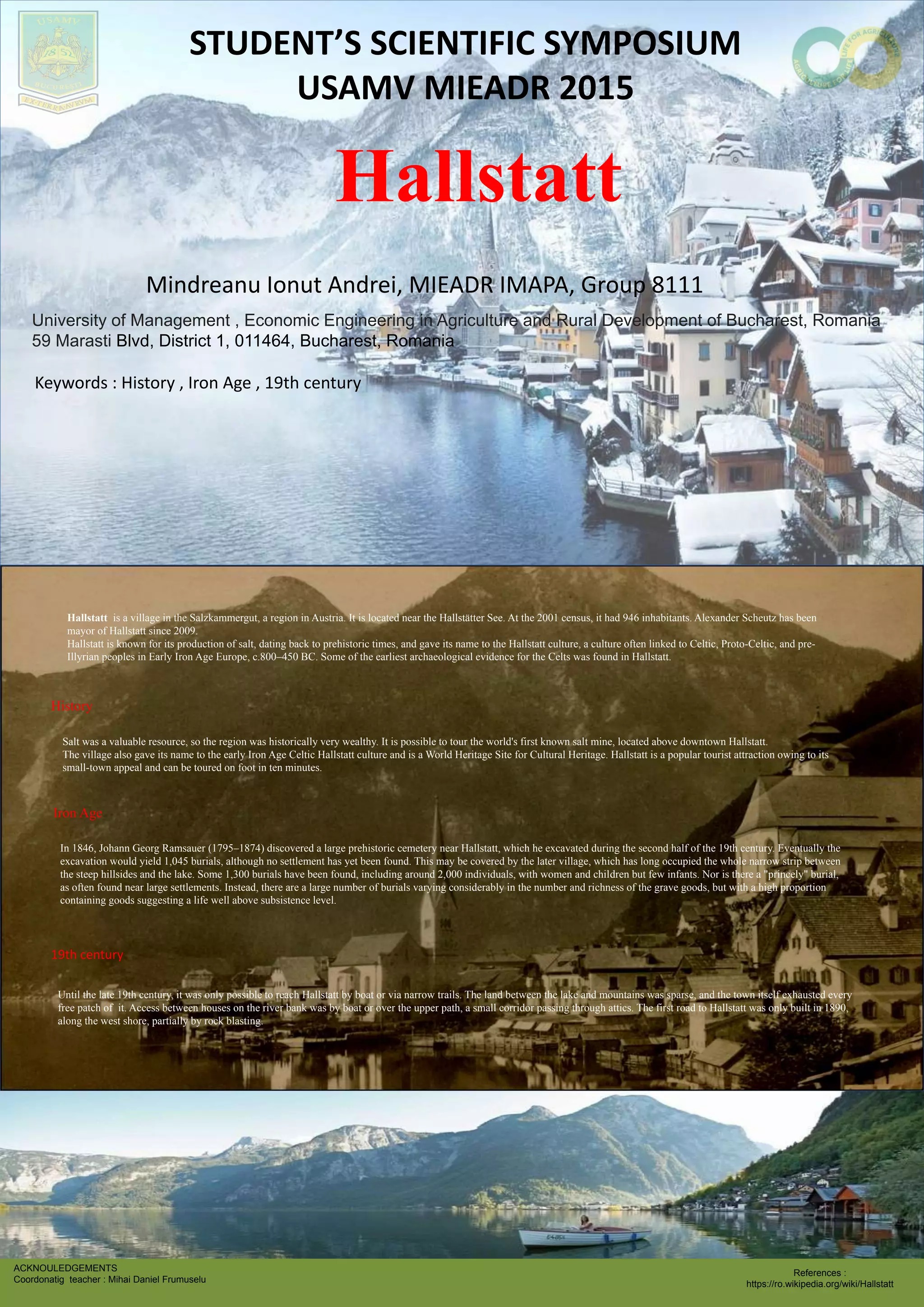 Hallstatt | PPTX