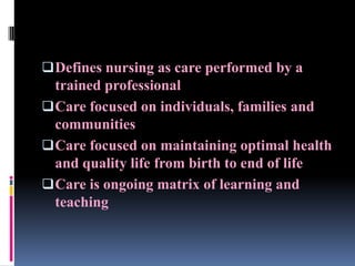 lydia Halls theory | PPTX