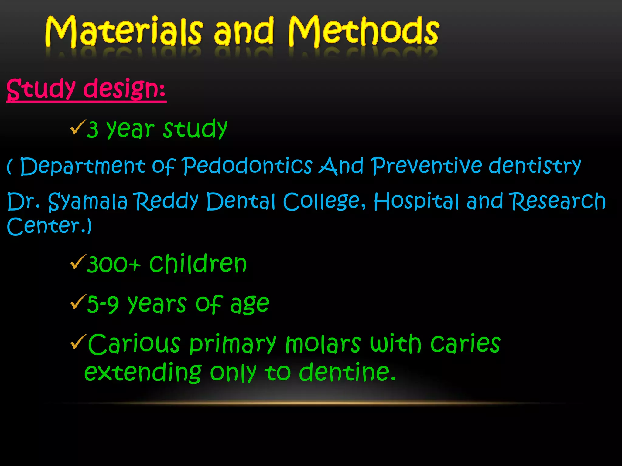 Hall technique | PPTX