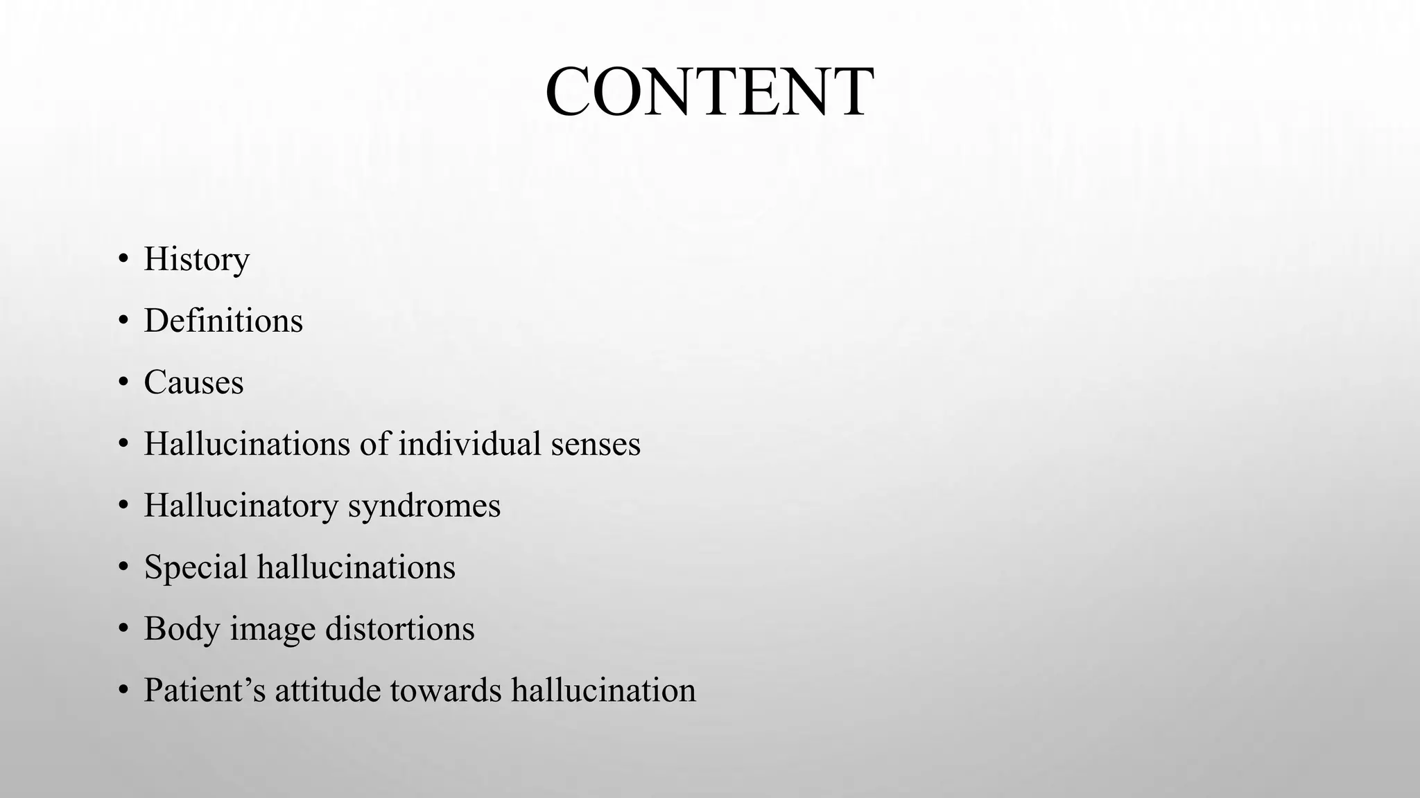 Hallucination | PPTX