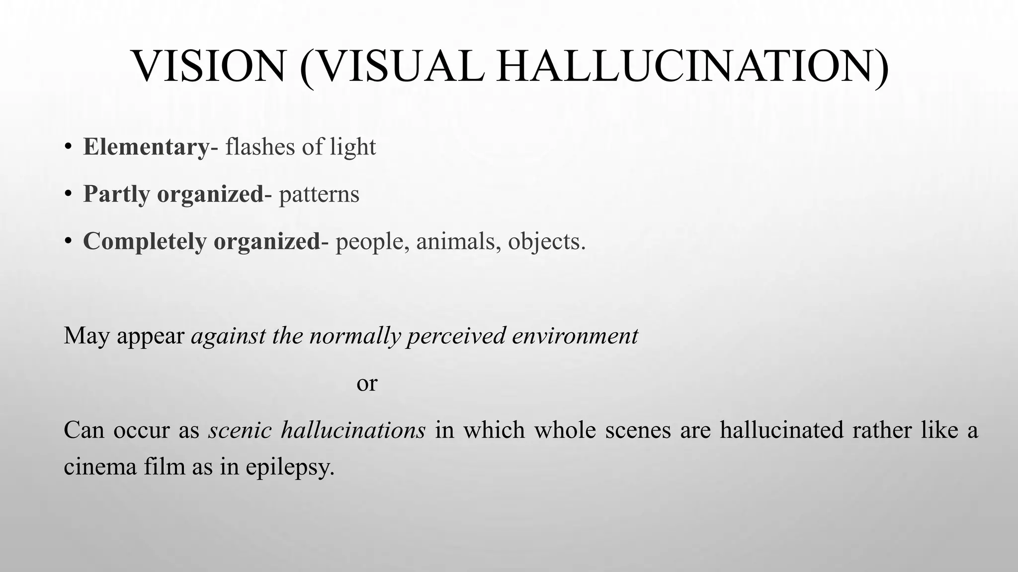 Hallucination | PPTX