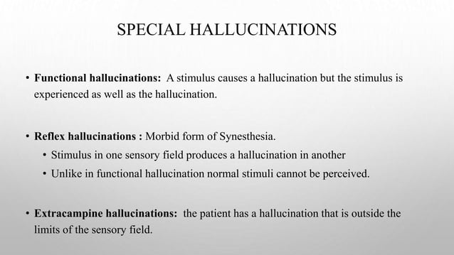 Hallucination | PPTX | Sleep Disorders | Diseases and Conditions