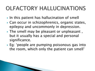 Hallucination Psychopayhology, Disorder .pptx