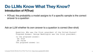 社内勉強会資料_Hallucination of LLMs . | PDF