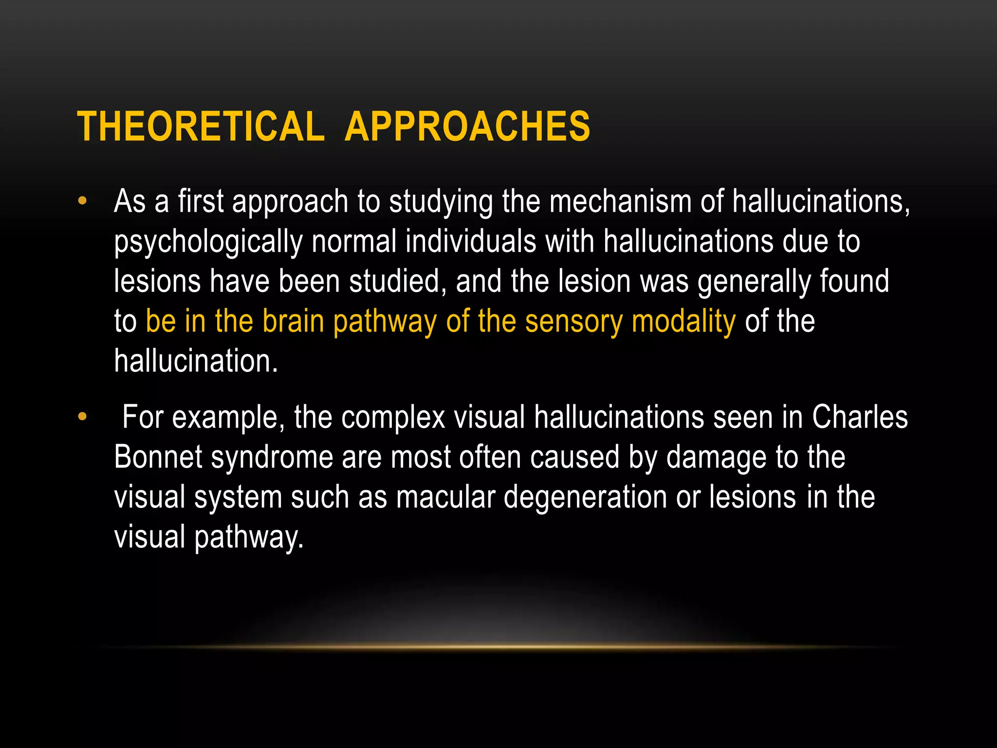 Hallucinations_-dr Hareesh Krishnan | PPTX
