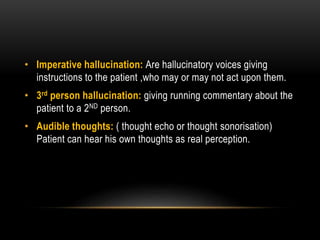 Hallucinations_-dr Hareesh Krishnan | PPTX