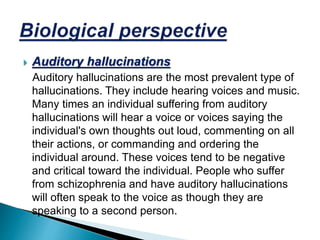 physiology of Hallucination | PPTX