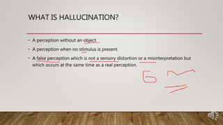 Hallucinations | PPT