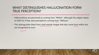 Hallucinations | PPT