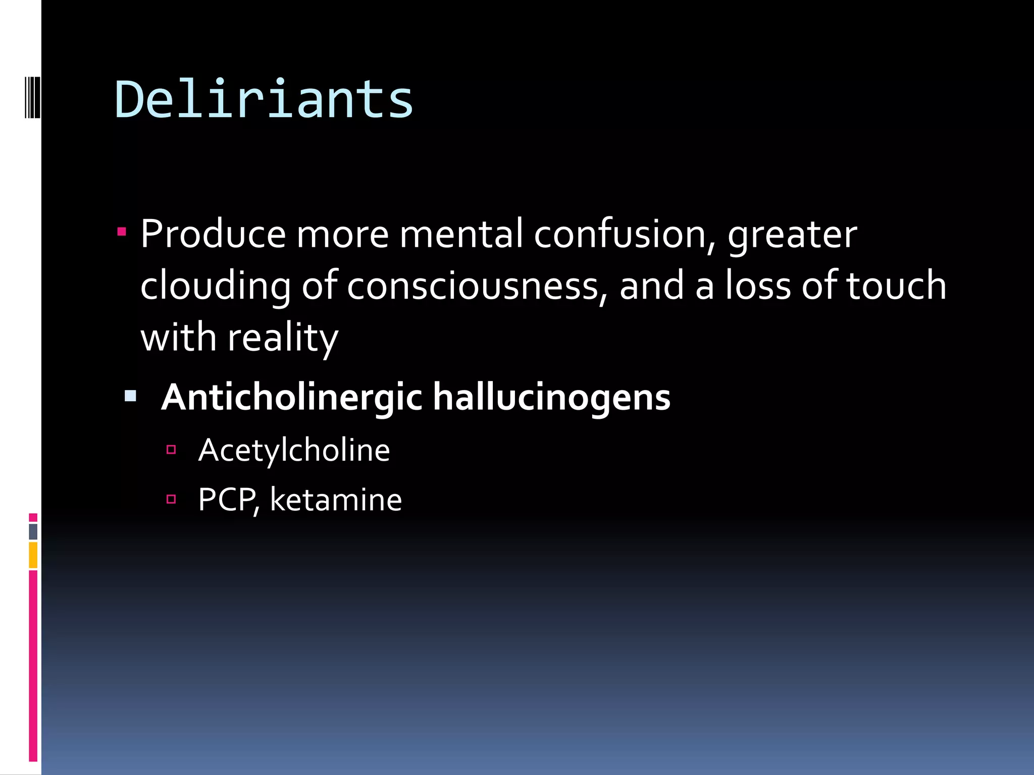 Hallucinogens | PPTX