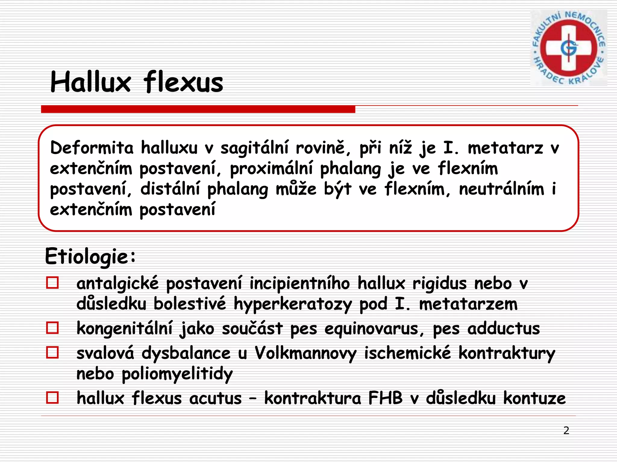 Hallux flexus + Clawed hallux | PPTX
