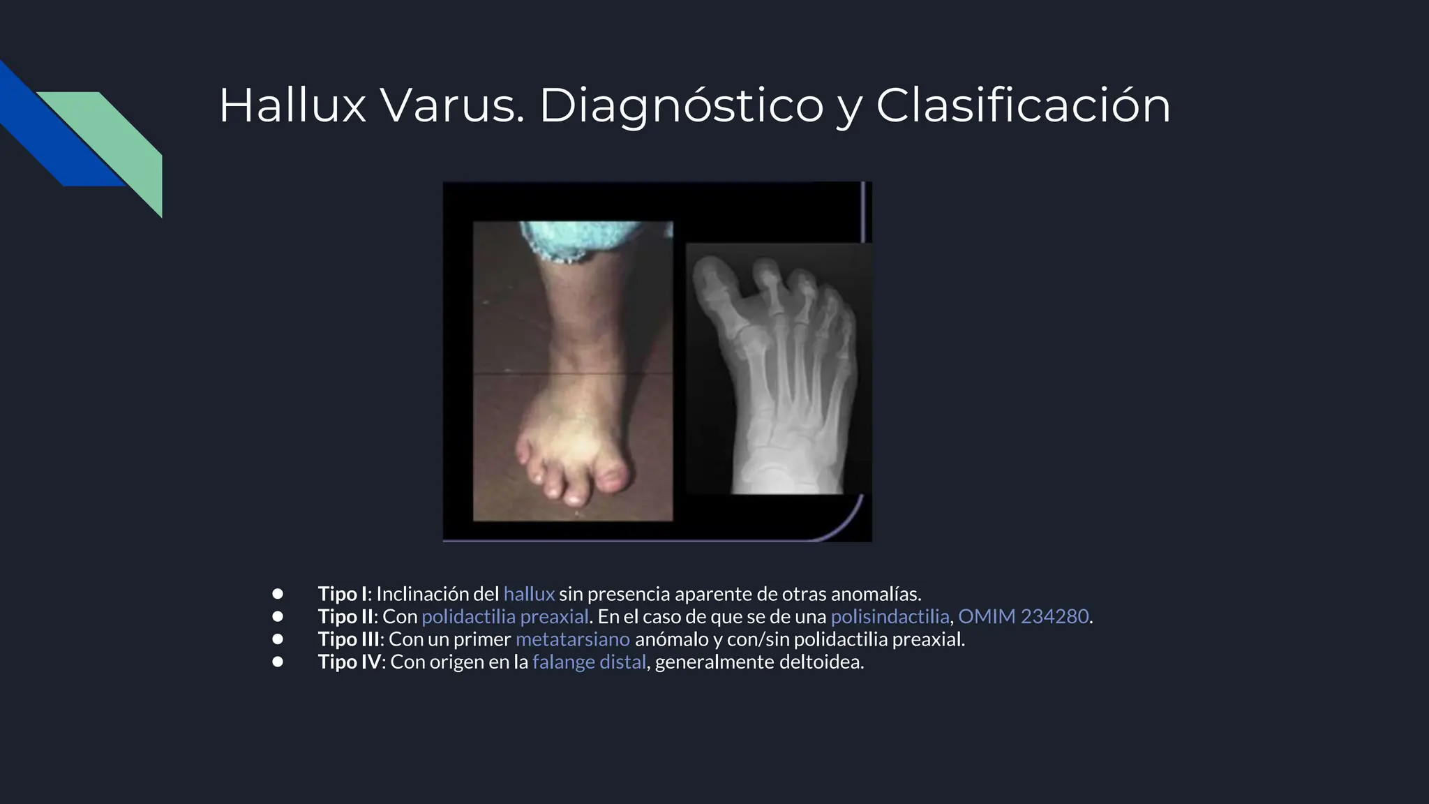 Hallux Rigidus y Hallux Varus revisión. .pptx | Foot Health | Diseases ...