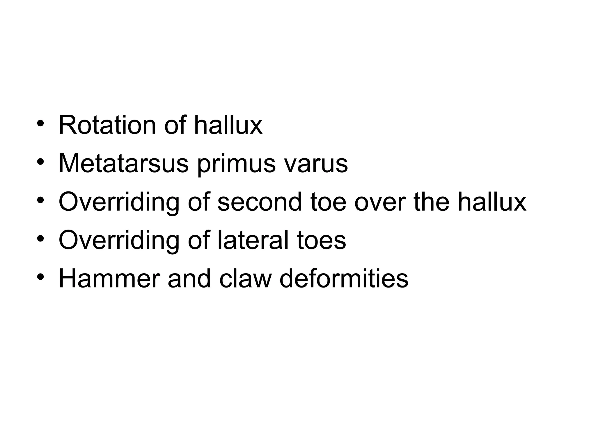 Hallux valgus | PPT