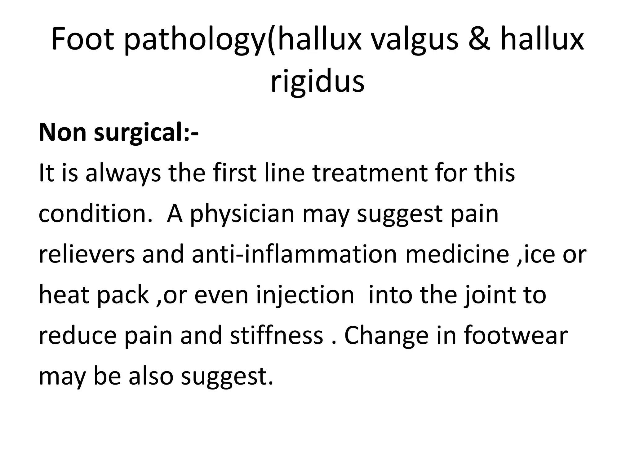 Hallux valgus | PPTX