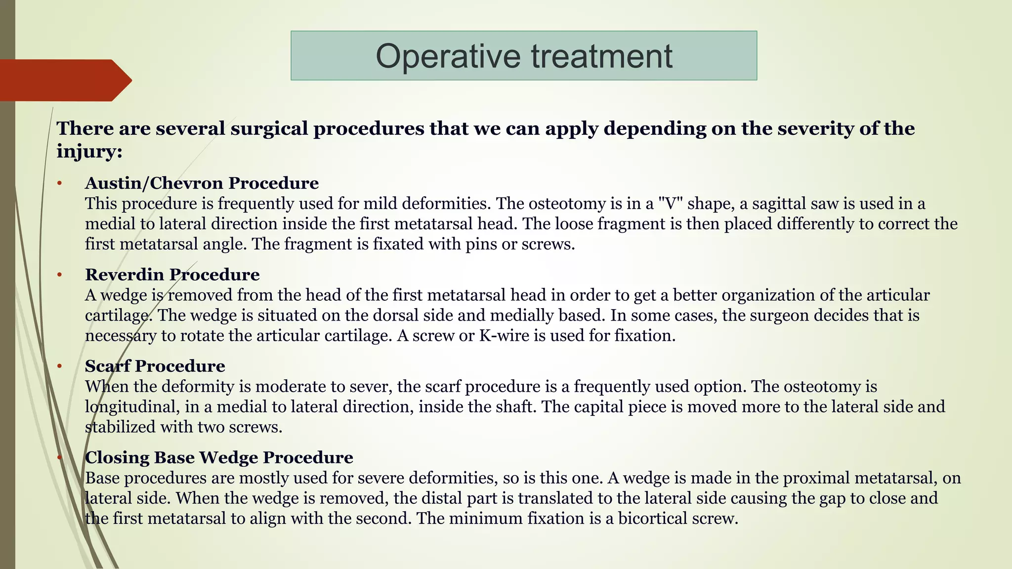 Hallux valgus Deformity | PPTX
