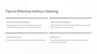 Hallway Cleaning Inspection Checklist with eAuditor Audits ...