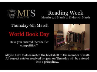 Spring Term Reading Week | PPTX | Education