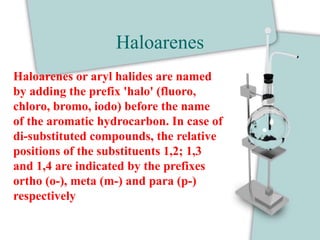 Haloalkanes & arenes part 1 | PPTX