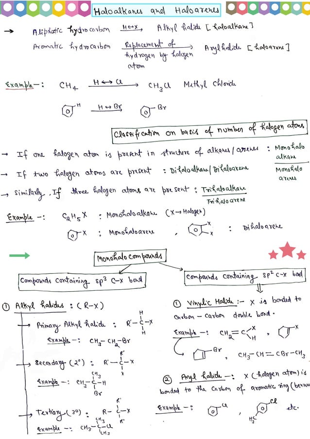 Haloalkanes & haloarenes | PDF
