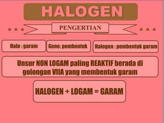 Halogen | PPTX