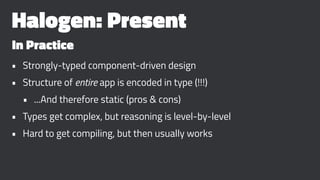 Halogen: Past, Present, and Future | PDF