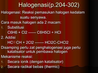 Halogenasi | PPT