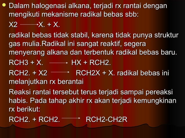 Halogenasi | PPT