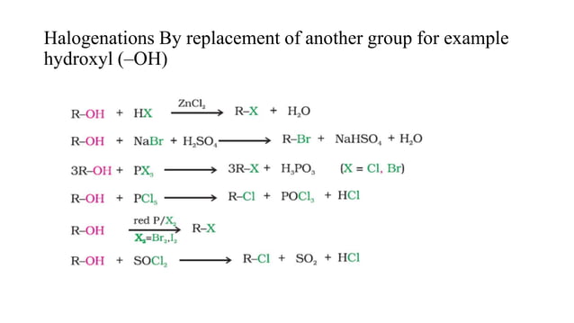 HALOGENATION.pptx | Chemistry | Science