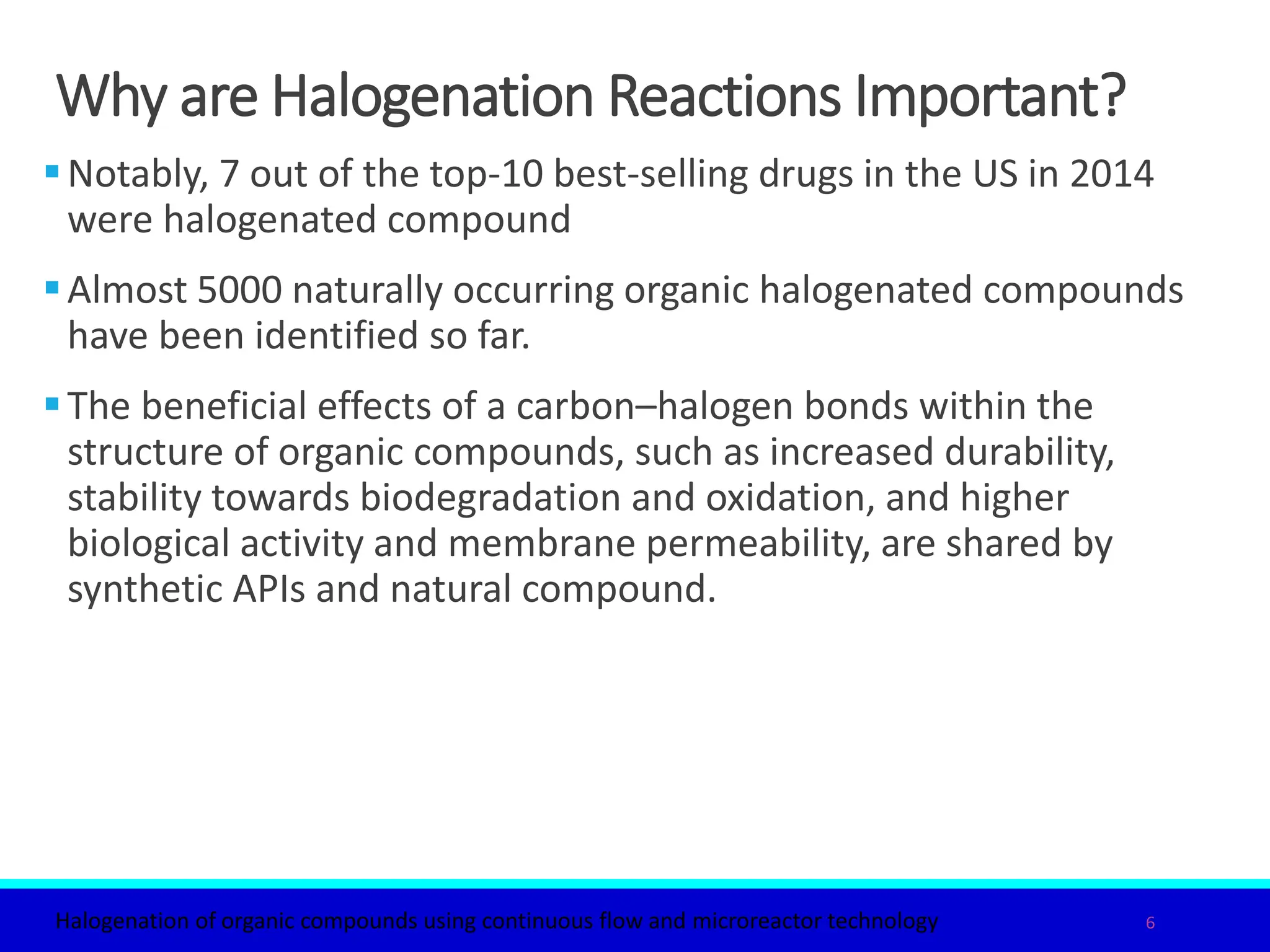 Halogenation process of chemical process industries | PPTX