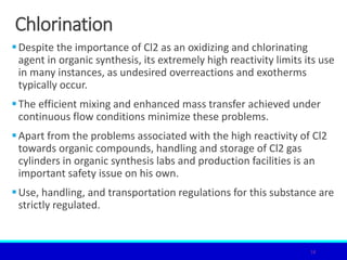 Halogenation process of chemical process industries | PPTX