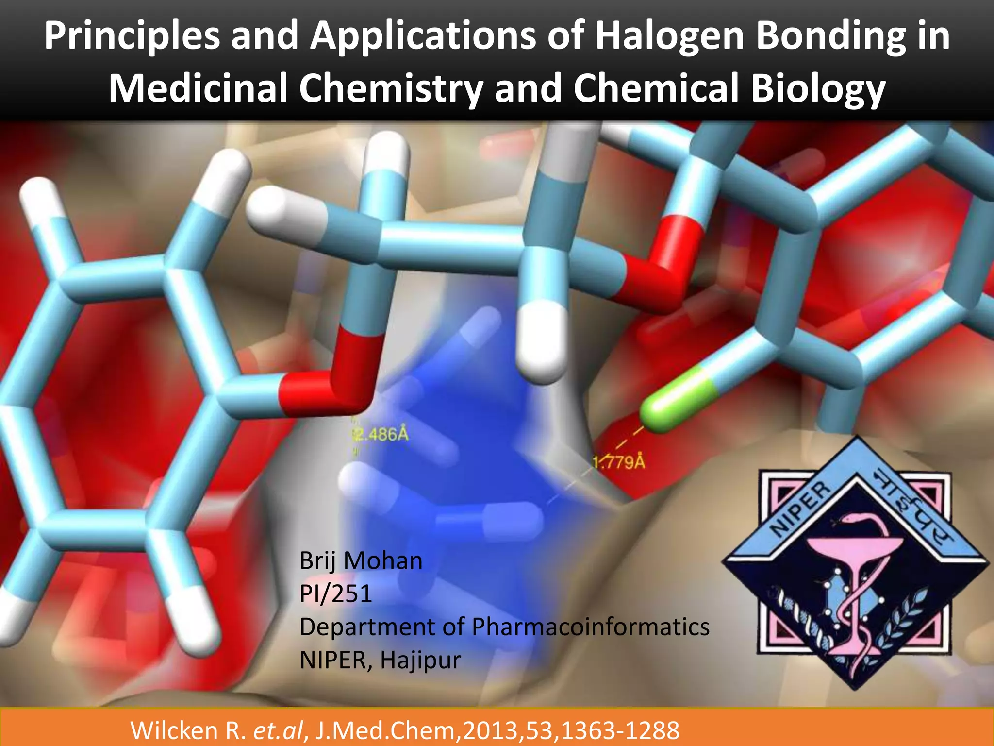 Halogen bonding | PPTX