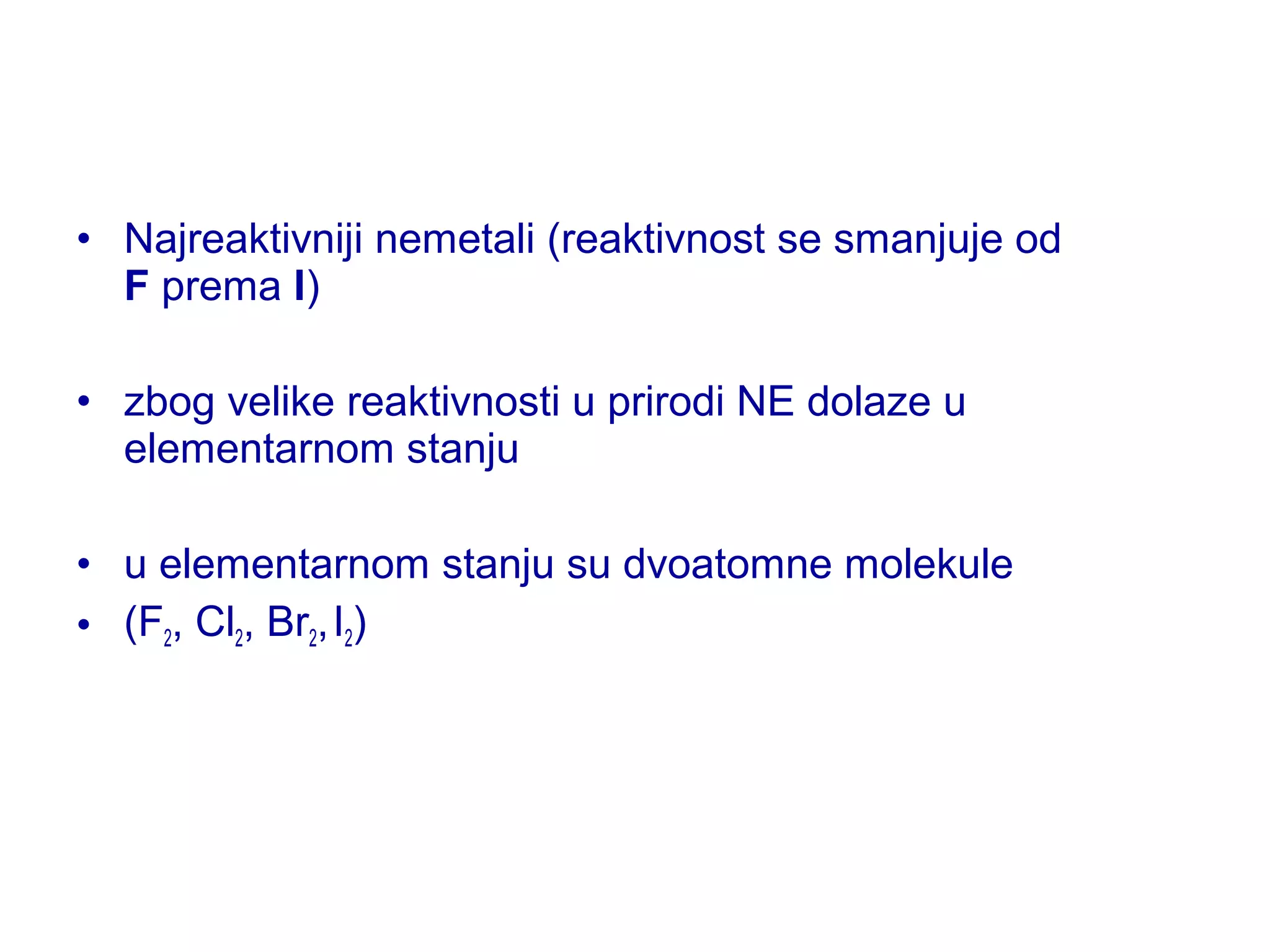 Halogeni elementi | PPT