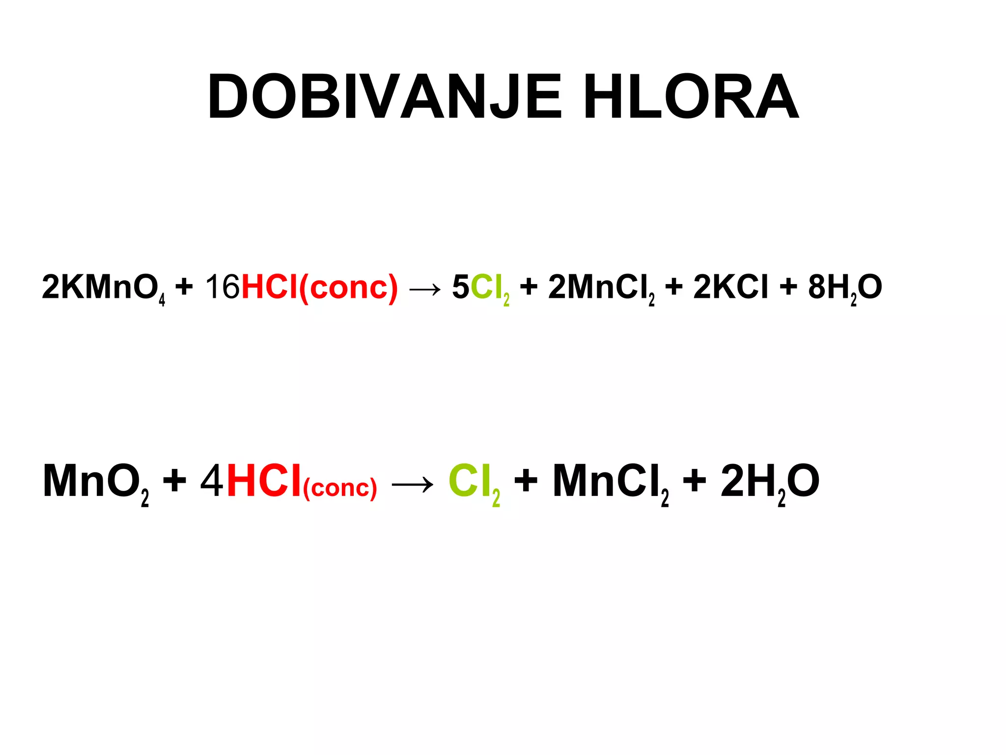 Halogeni elementi | PPT