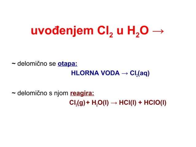 Halogeni elementi | PPT