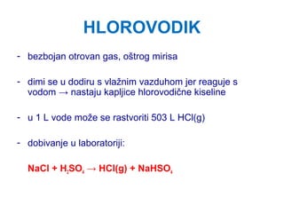 Halogeni elementi | PPT