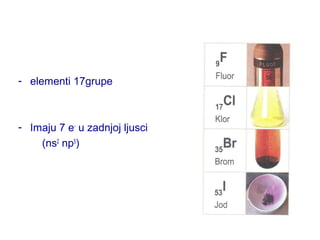 Halogeni elementi | PPT