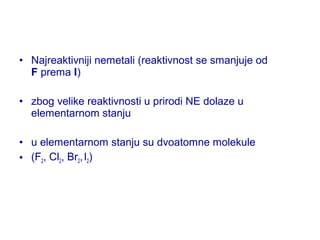 Halogeni elementi | PPT