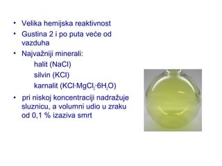 Halogeni elementi | PPT