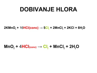 Halogeni elementi | PPT