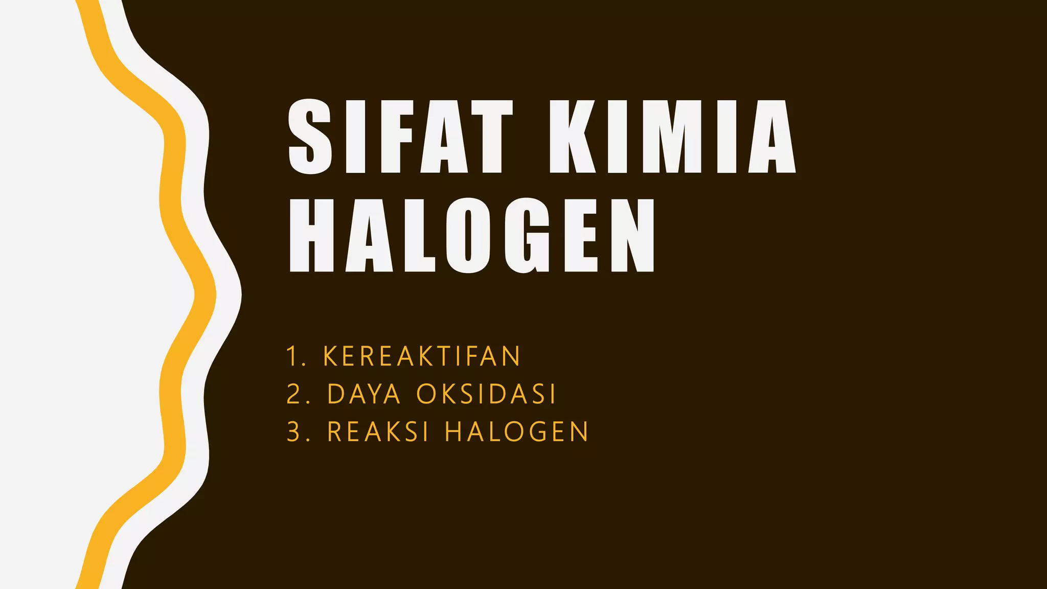 Kimia Unsur Halogen | PPT