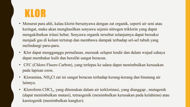 Kimia Unsur Halogen | PPT