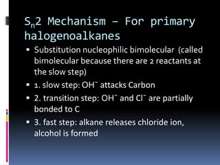Halogenoalkanes | PPTX