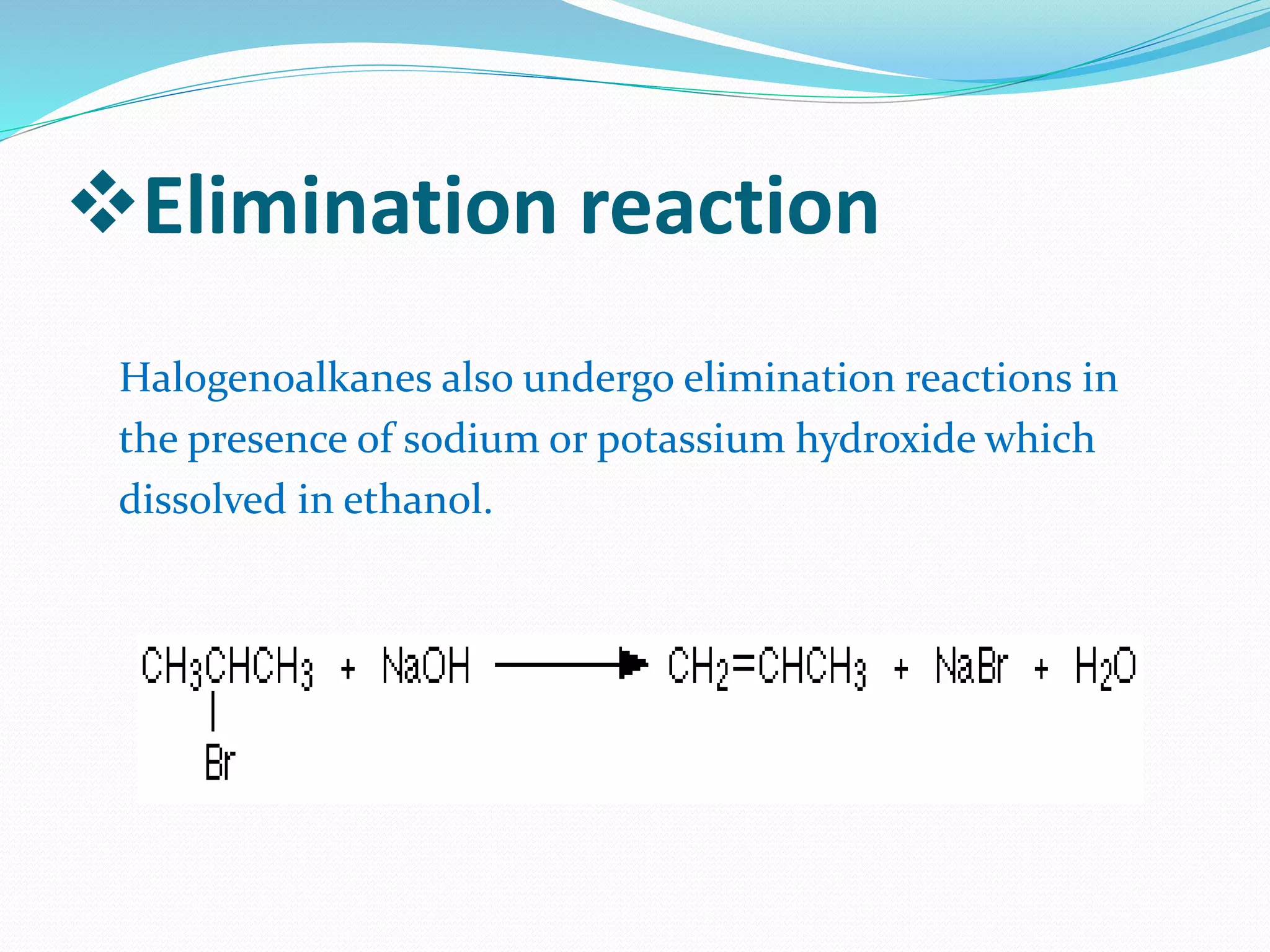 Halogenoalkanes as level chemistry | PPTX