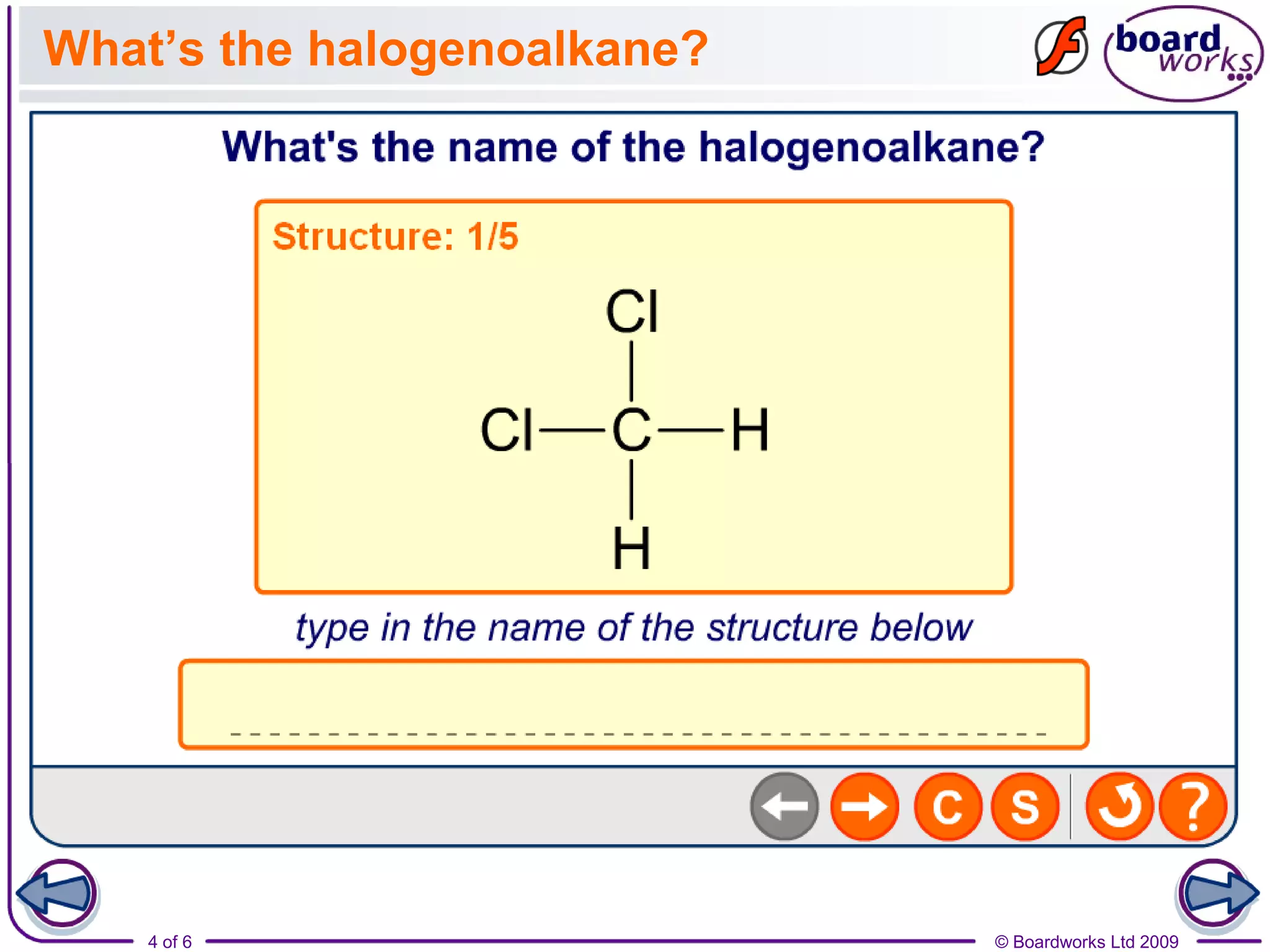 Halogenoalkanes part 1 nomenclature | PPT